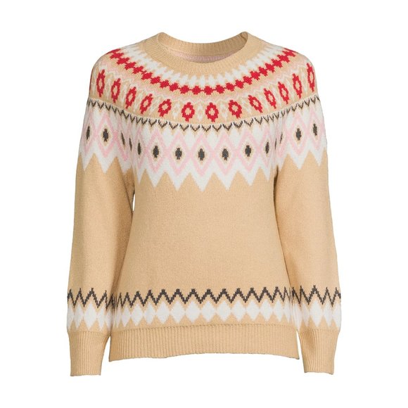Holiday Time | Sweaters | Holiday Time Crewneck Christmas Sweater ...
